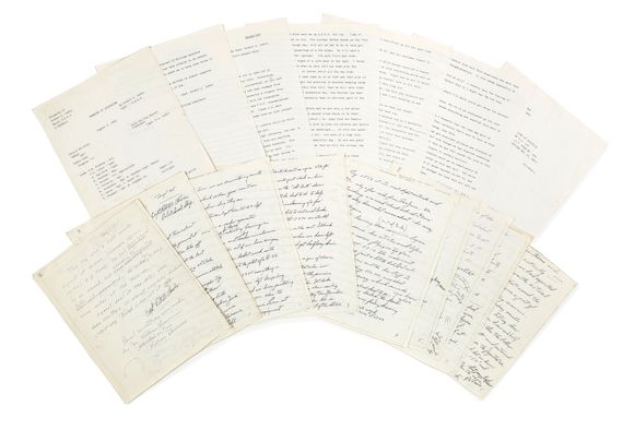 Bonhams : Enola Gay Log - Robert A.Lewis, Captain USAAF, Co-Pilot of ...