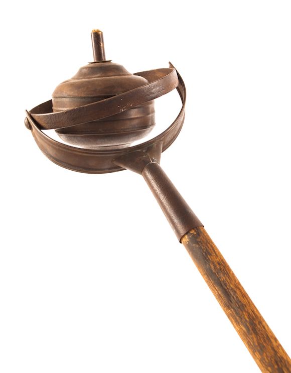 Bonhams : LINCOLN ELECTION—WIDE-AWAKES. Double-swivel kerosene torch of ...