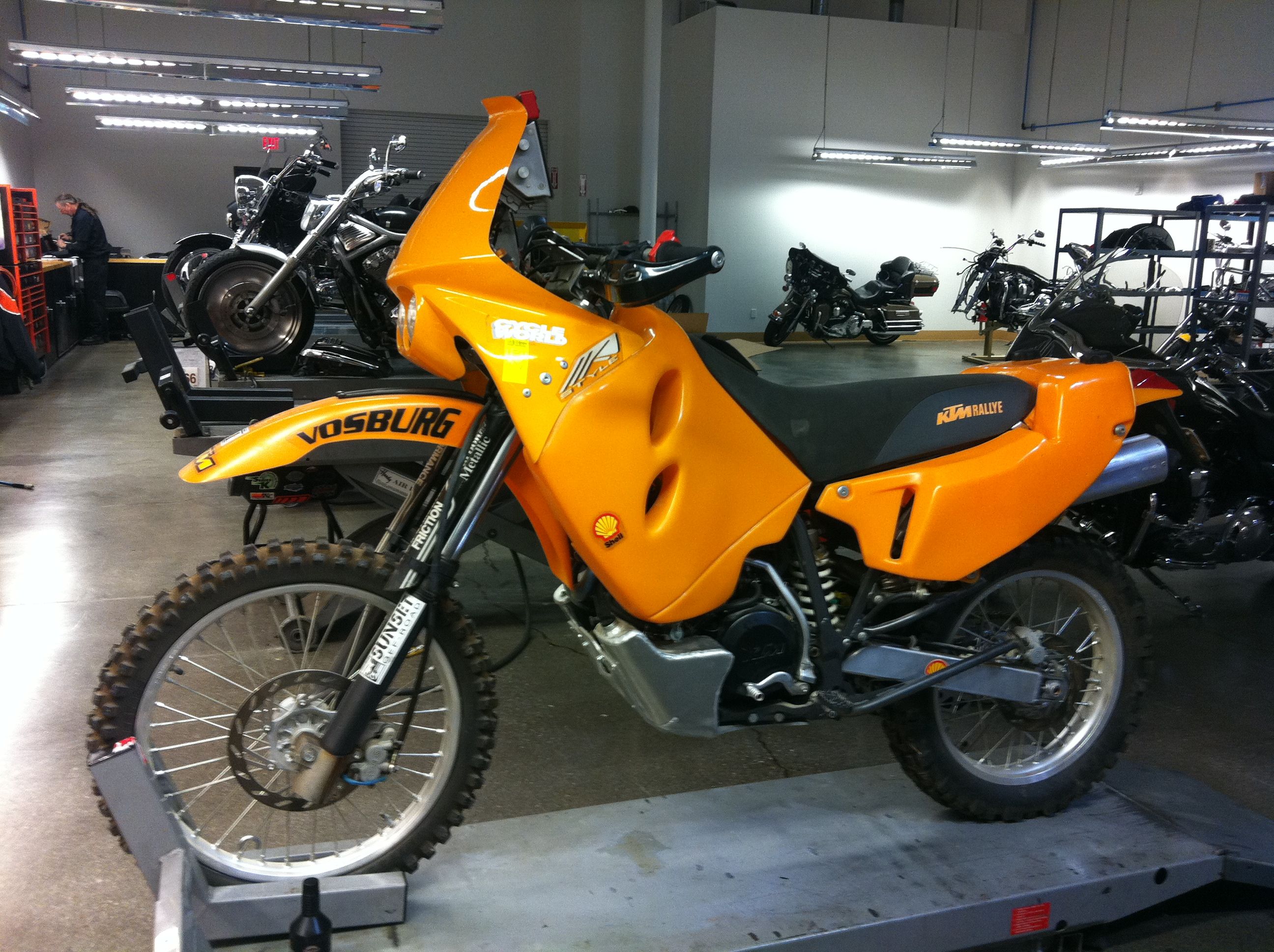 Bonhams Cars : 1997 KTM 620 Adventure LC4 Rallye Frame no ...