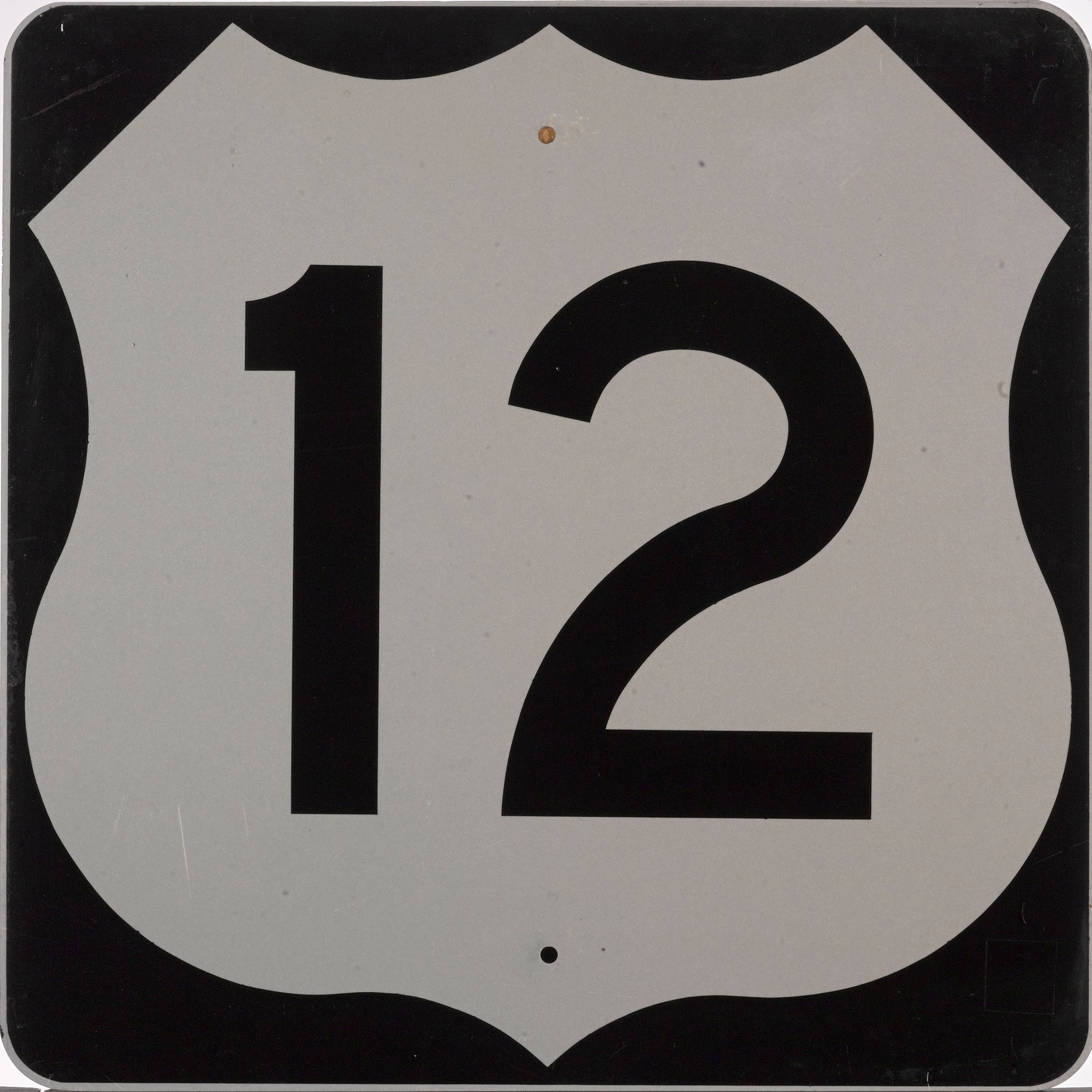 Bonhams Cars : A US Idaho Highway 12 road sign,