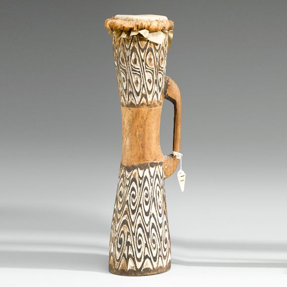 Bonhams : Kundu Drum, Lake Sentani, Papua New Guinea