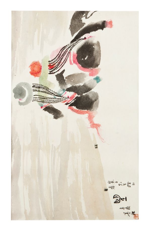 Bonhams : Zeng Shanqing (born 1932) Horses; Tibetan Women, 1981