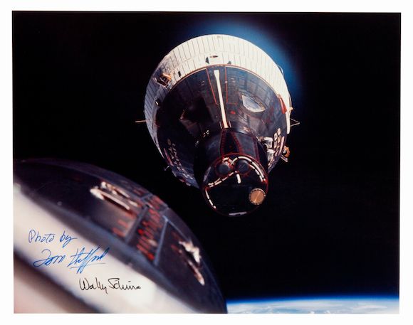 Bonhams : FIRST SPACE RENDEZVOUS. Color photograph, 11 x 14 inches.