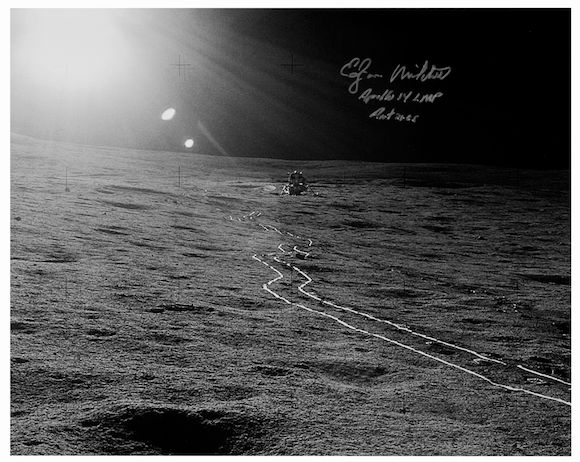 Bonhams : TRAIL TO ANTARES. Large color photograph, 16 x 20 inches.