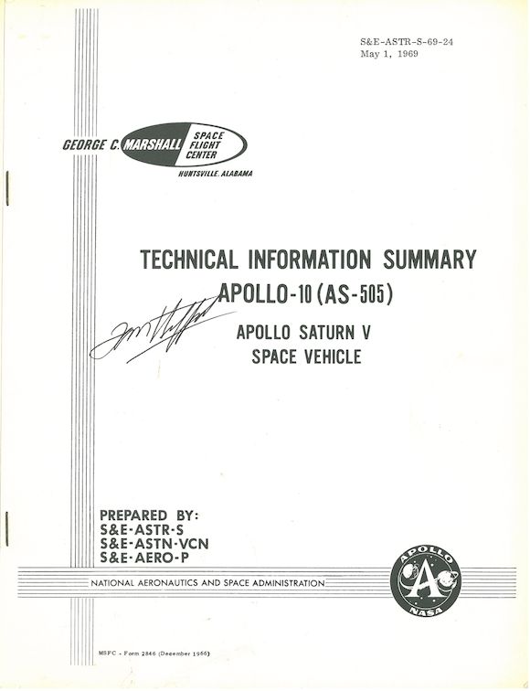 Bonhams : STAFFORD'S APOLLO 10 MANUALS. 1. Technical Information ...