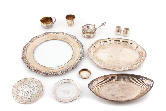 Bonhams : An assembled group of American sterling silver and silver ...