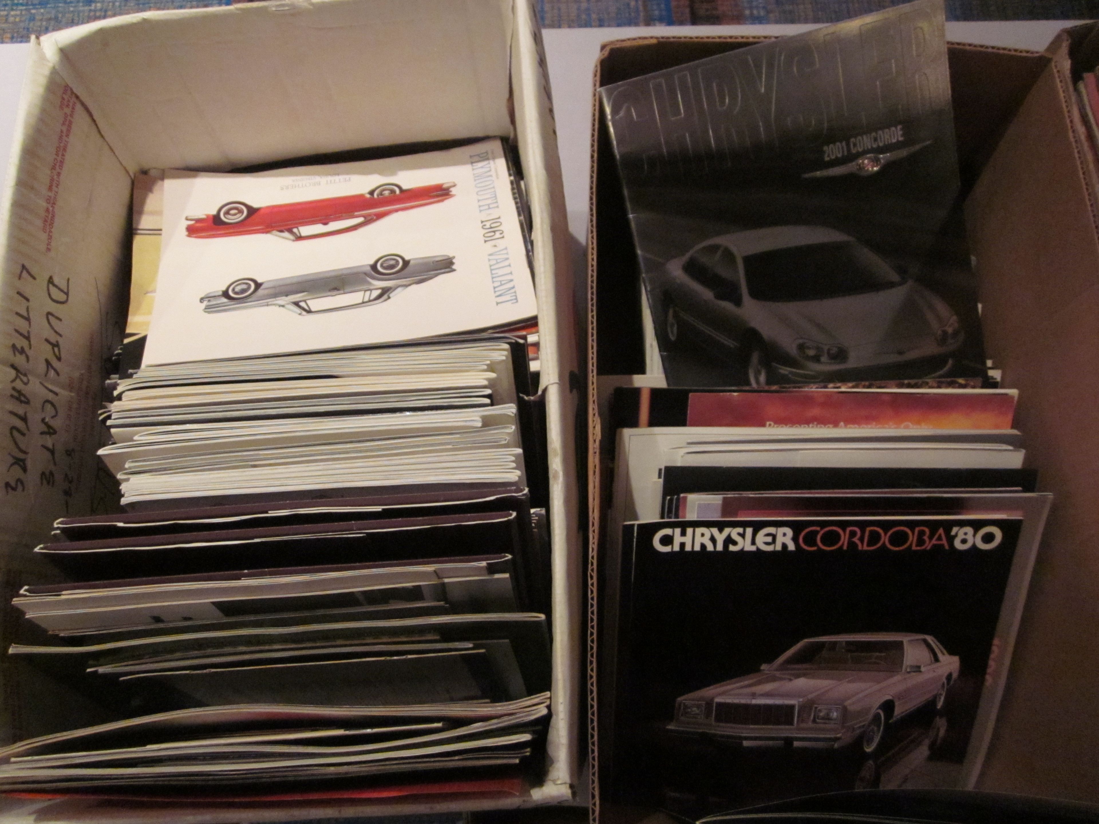 Bonhams Cars : A lot of Chrysler Corporation Sales Literature, 1970s ...