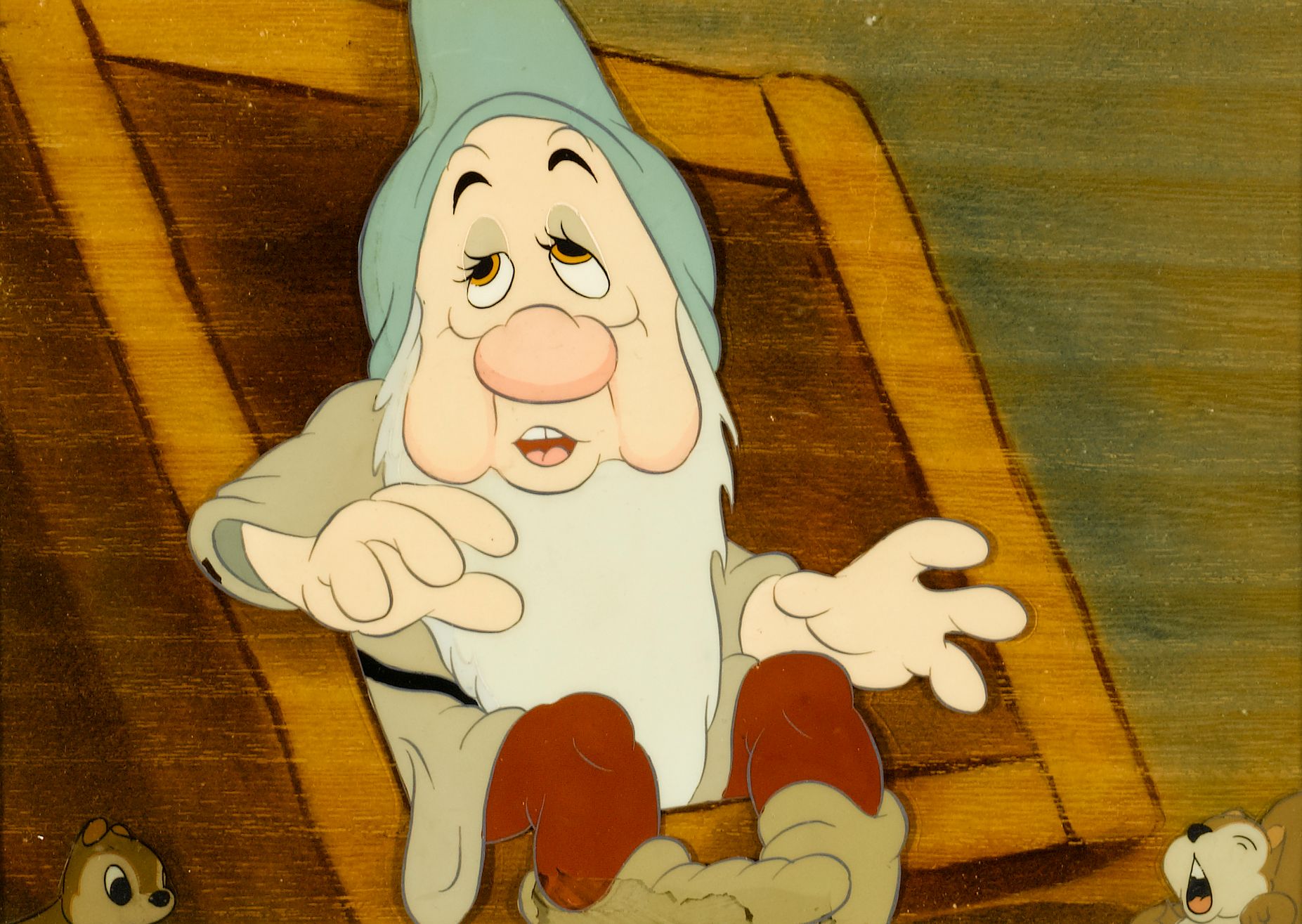 A Walt Disney Studios celluloid from Snow White and the Seven Dwarfs ...
