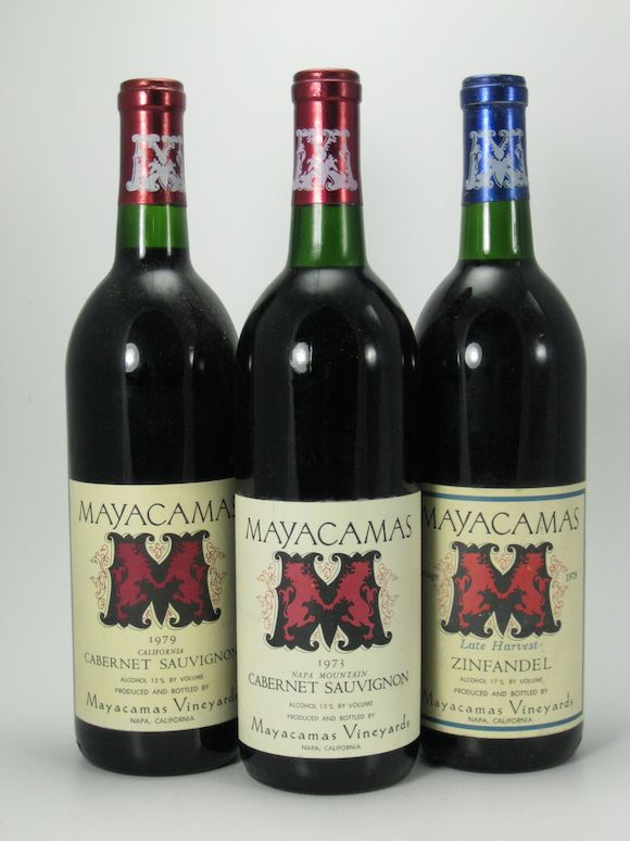 Bonhams : Mayacamas Cabernet Sauvignon 1973 (1) Mayacamas Cabernet ...