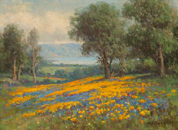 Bonhams : William Franklin Jackson (American, 1850-1936) A landscape ...