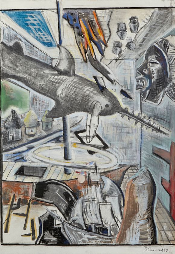 Bonhams : Stuart Diamond (American, born 1942) Journey to the Indian ...