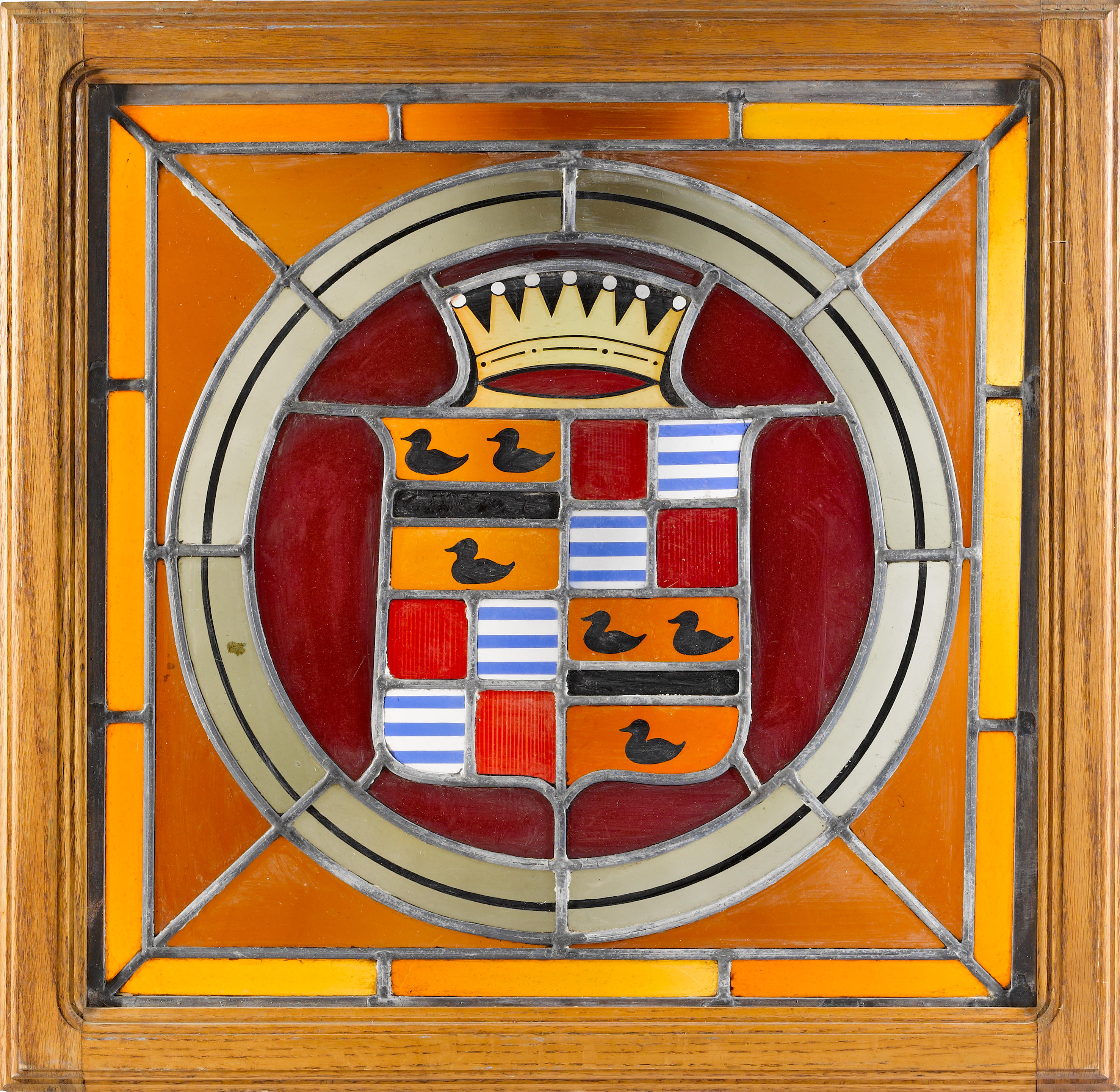 Bonhams Cars A Cadillac Stained Glass Window