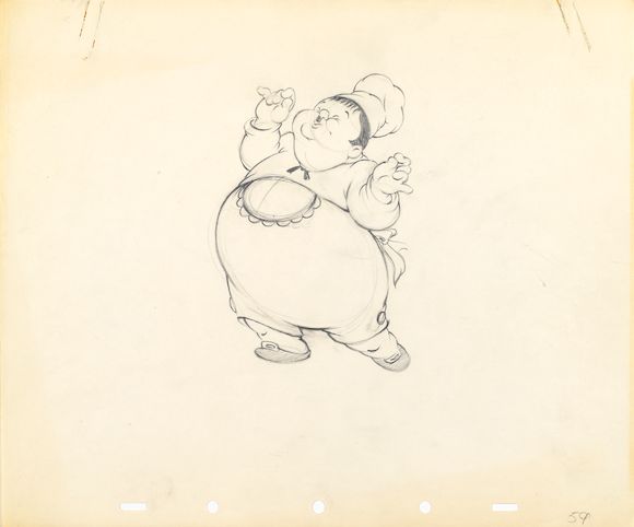 Bonhams : A collection of 14 Walt Disney Studios drawings from Mother ...