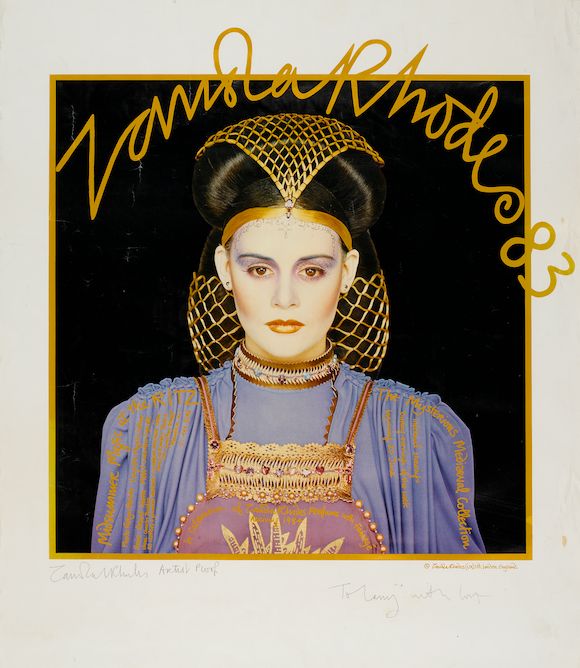 Bonhams : A group of Zandra Rhodes clothing and memorabilia