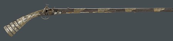 Bonhams : A western Balkan Dfezedar miquelet long gun -Select US Arms Type-