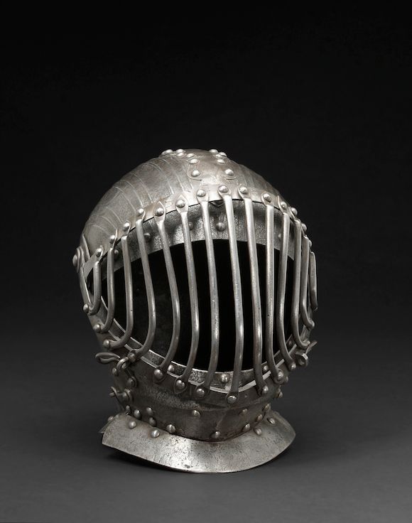 Bonhams : A barred close helmet for the Pisan Gioco del Ponte -Select ...