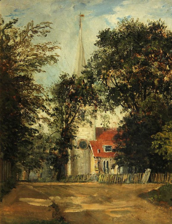 Bonhams : Follower of John Constable (East Bergholt 1776-1837 London) A ...