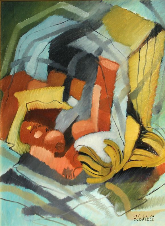 Bonhams : Helen Clark Oldfield (American, 1902-1981) In my kitchen 23 x ...