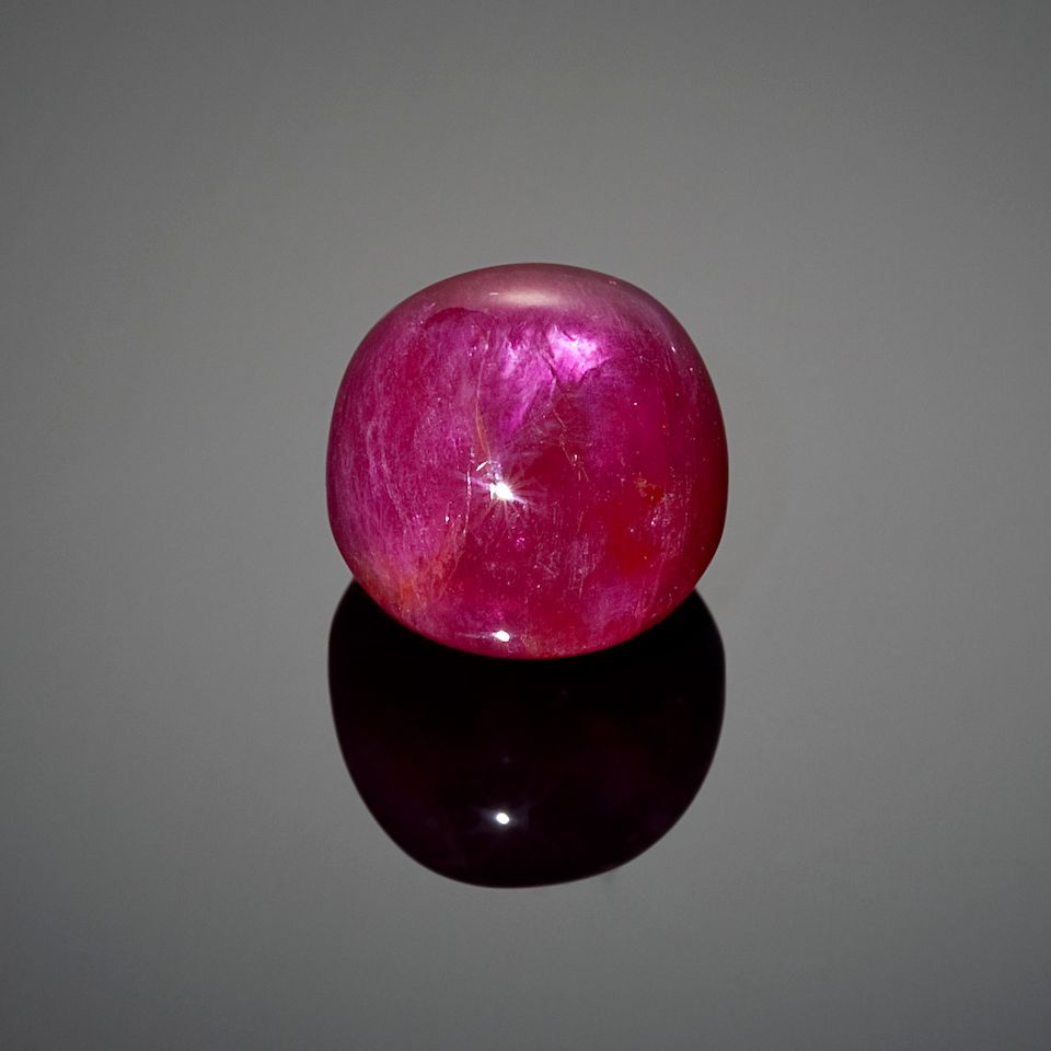 Bonhams : Fine Large Natural Ruby Cabochon