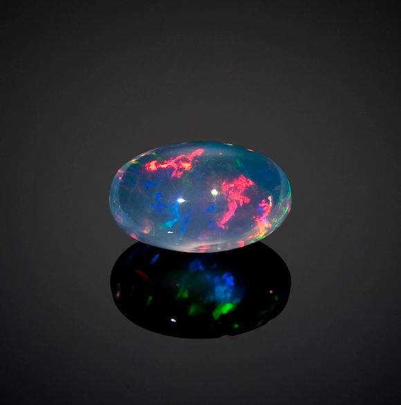 Bonhams : Very Fine Jelly Opal