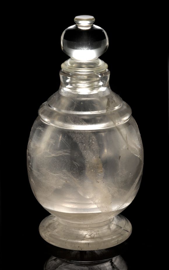 Bonhams : Unique Hand-carved Himalyan Quartz Bottle