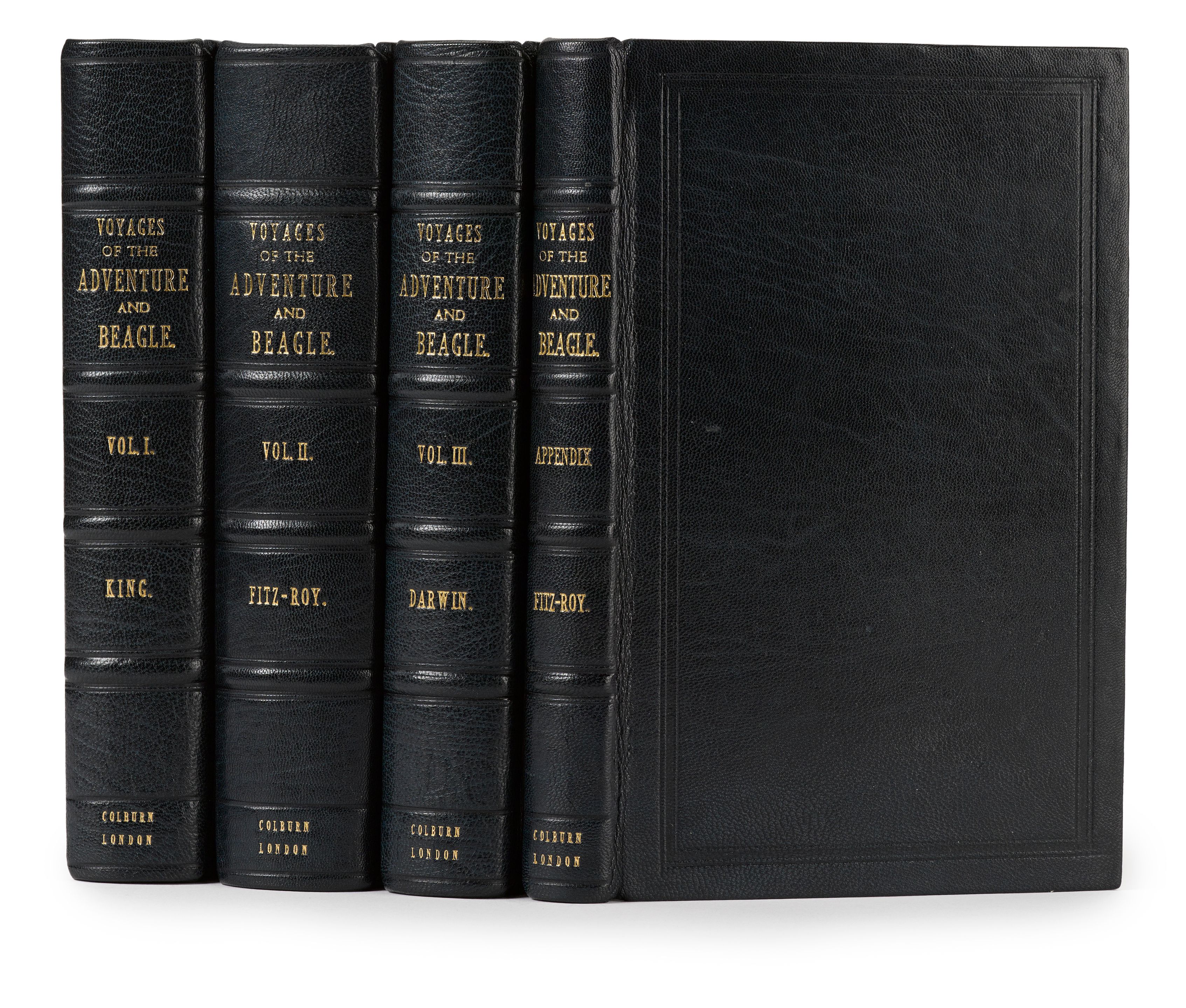 DARWIN, CHARLES, ROBERT FITZROY and PHILIP PARKER KING - auctions ...