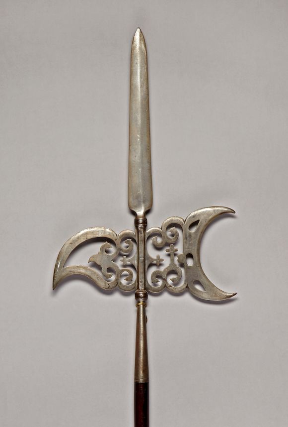 Bonhams : A scarce Spanish Colonial halberd -Select US Arms Type-
