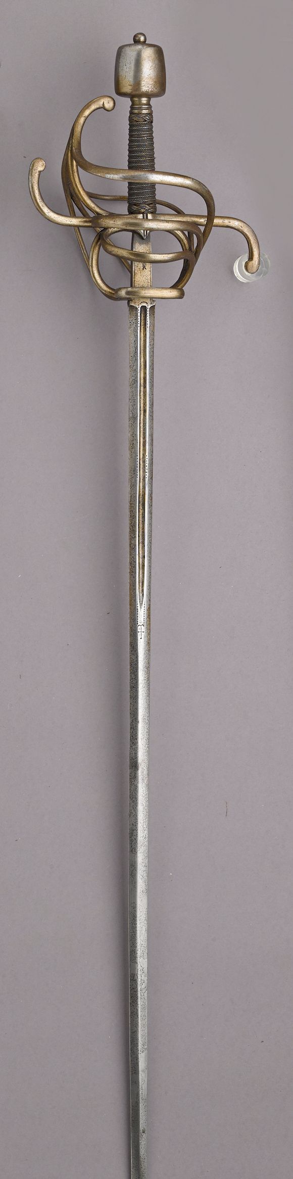 Bonhams : A composite swept-hilt rapier in late 16th century style ...