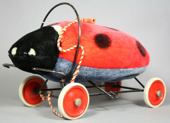 Bonhams : Steiff Articulated Lady Bug Coaster
