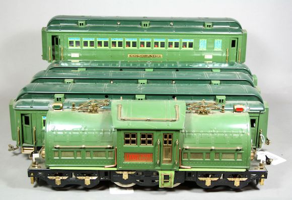 Bonhams : Lionel Standard Gauge 381E with Passenger Cars