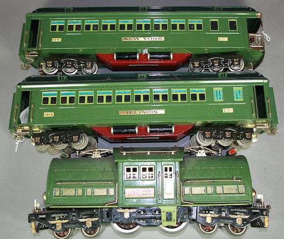 Bonhams : Standard Gauge 381E Loco with Passenger Cars