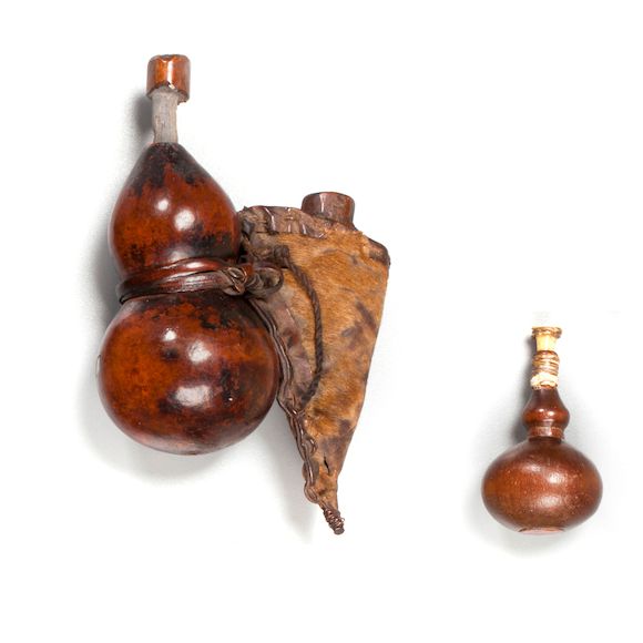 Bonhams : Two Sotho Snuff Containers, South Africa