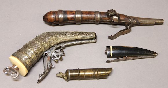 Bonhams : A lot of five eastern firearms accessories -Select US Arms Type-