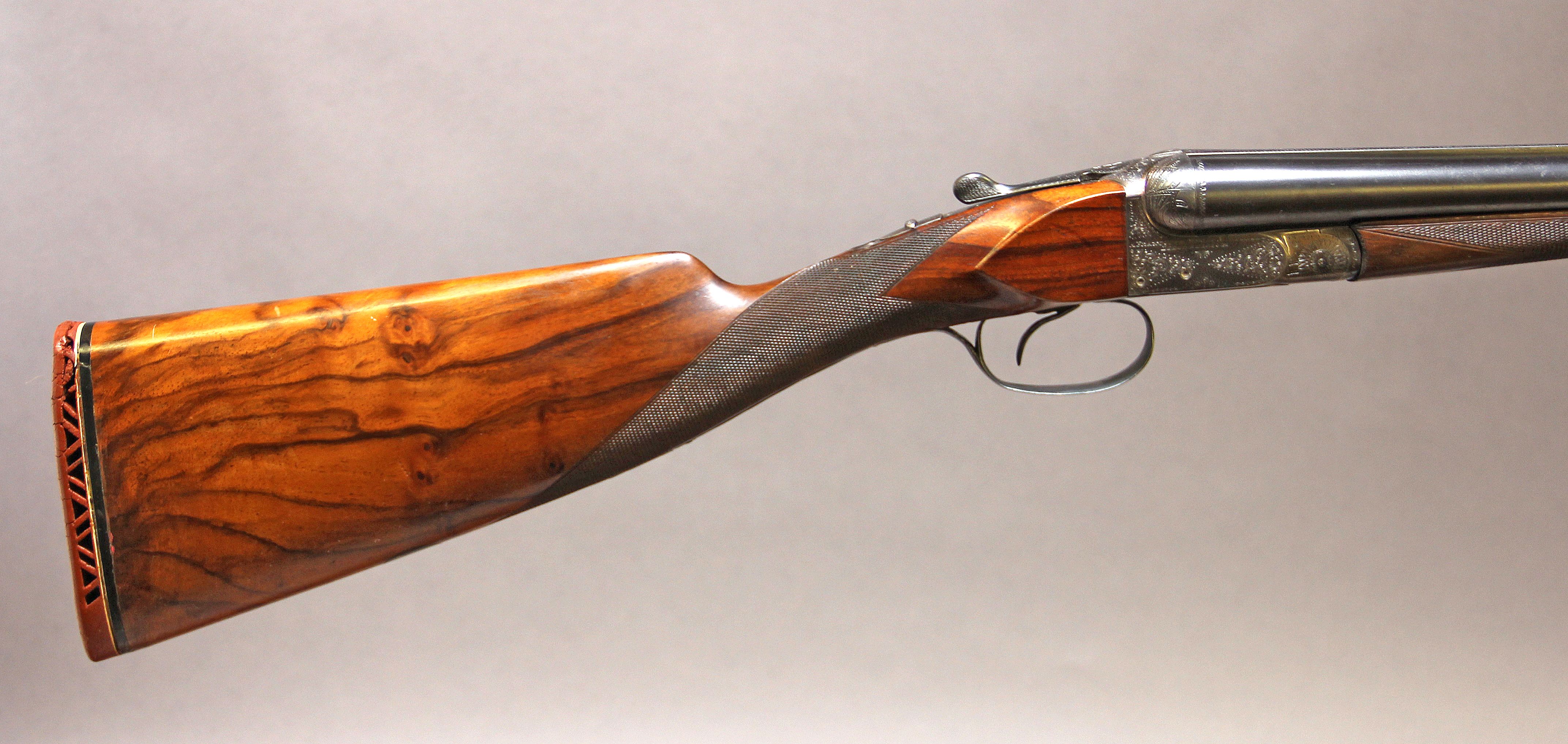 Bonhams : A 16 gauge Belgian shotgun by Francotte -Select US Arms Type-