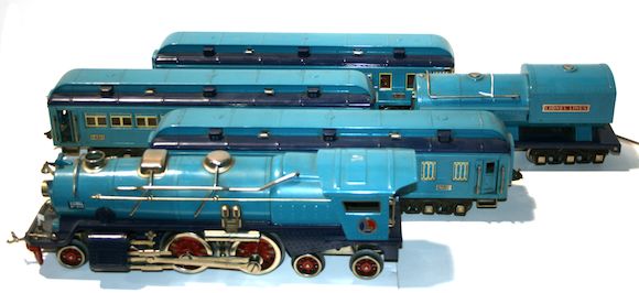 Bonhams : Lionel Blue Comet Set