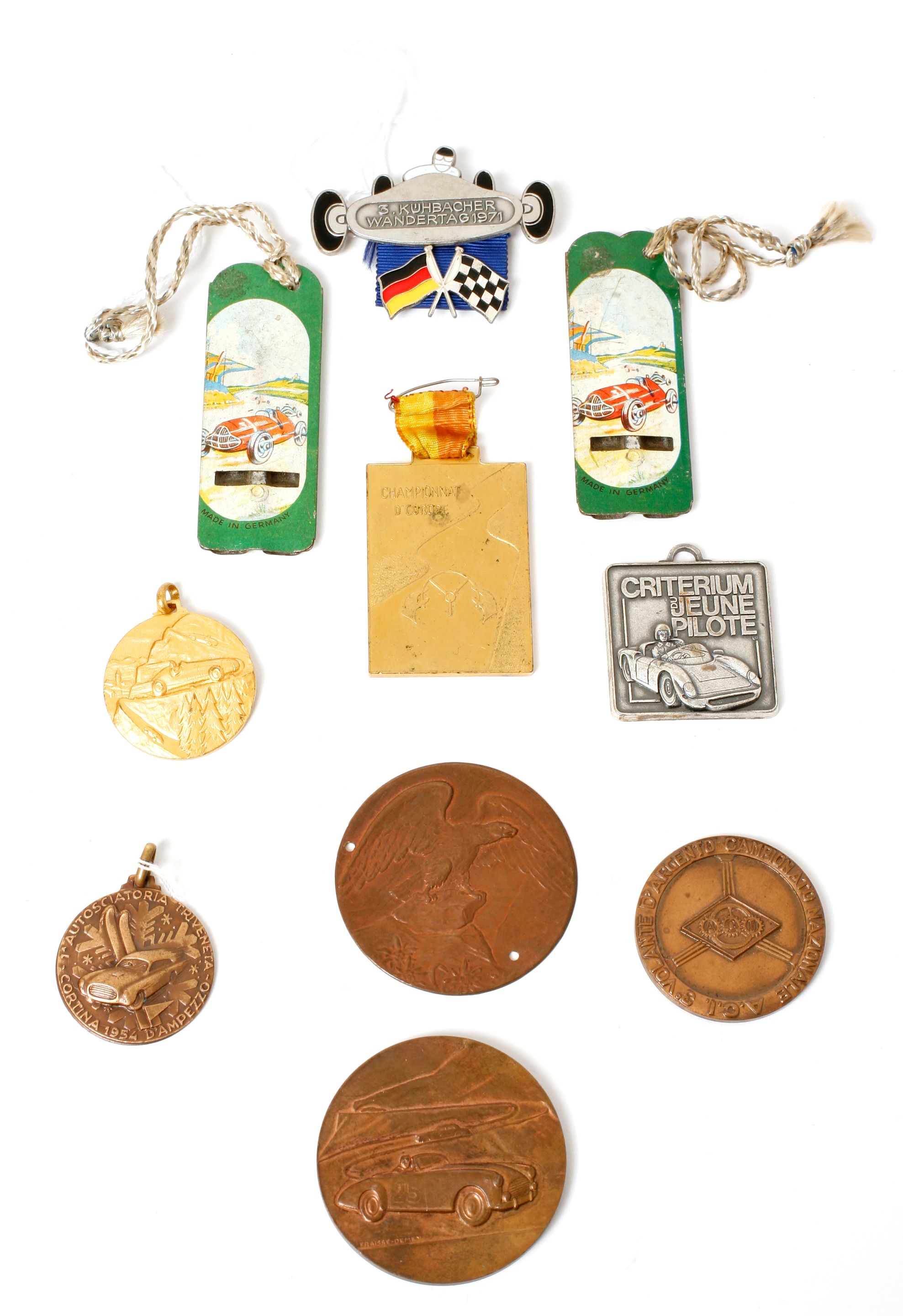 Bonhams Cars : A collection of Motorsport related medals,