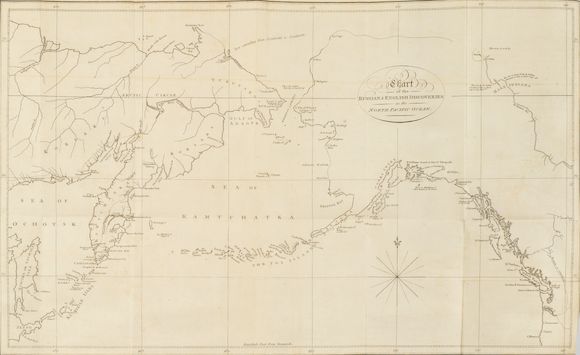 Bonhams : COXE, WILLIAM. 1747-1828. Account of the Russian discoveries ...