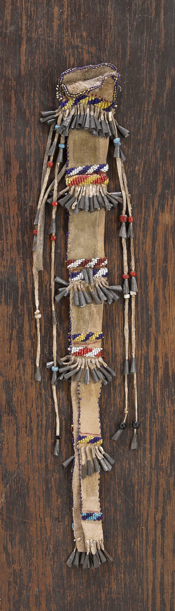 Bonhams : An Apache beaded awl case