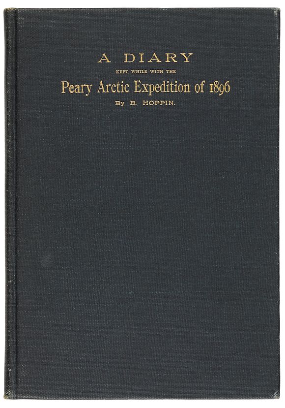 Bonhams : HOPPIN, BENJAMIN. A Diary Kept while with the Peary Arctic ...