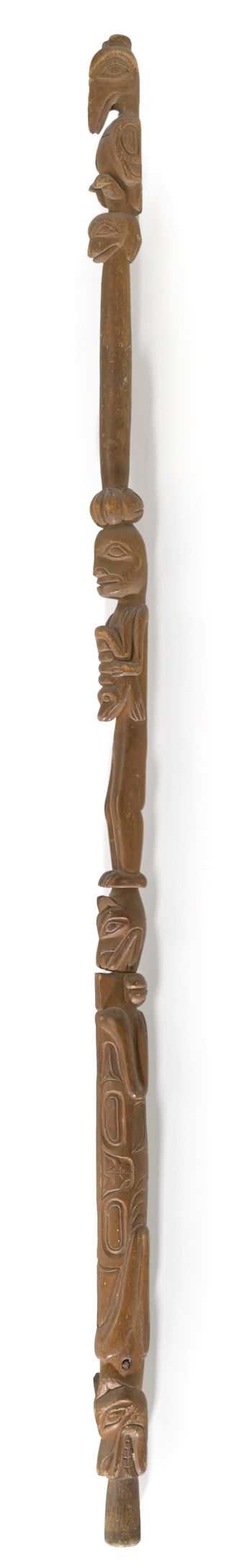 Bonhams : A Northwest Coast wood staff