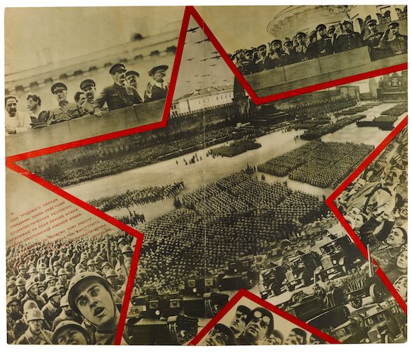 Bonhams : LISSITZKY, EL [LAZAR MARKOVICH], designer. Raboche ...