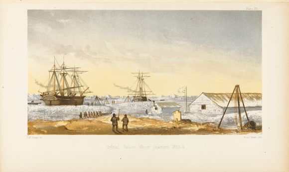 Bonhams : BELCHER, EDWARD. 1799-1877. The Last Of The Arctic Voyages ...