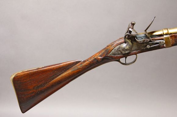 Bonhams : A reproduction flintlock blunderbuss -Select US Arms Type-
