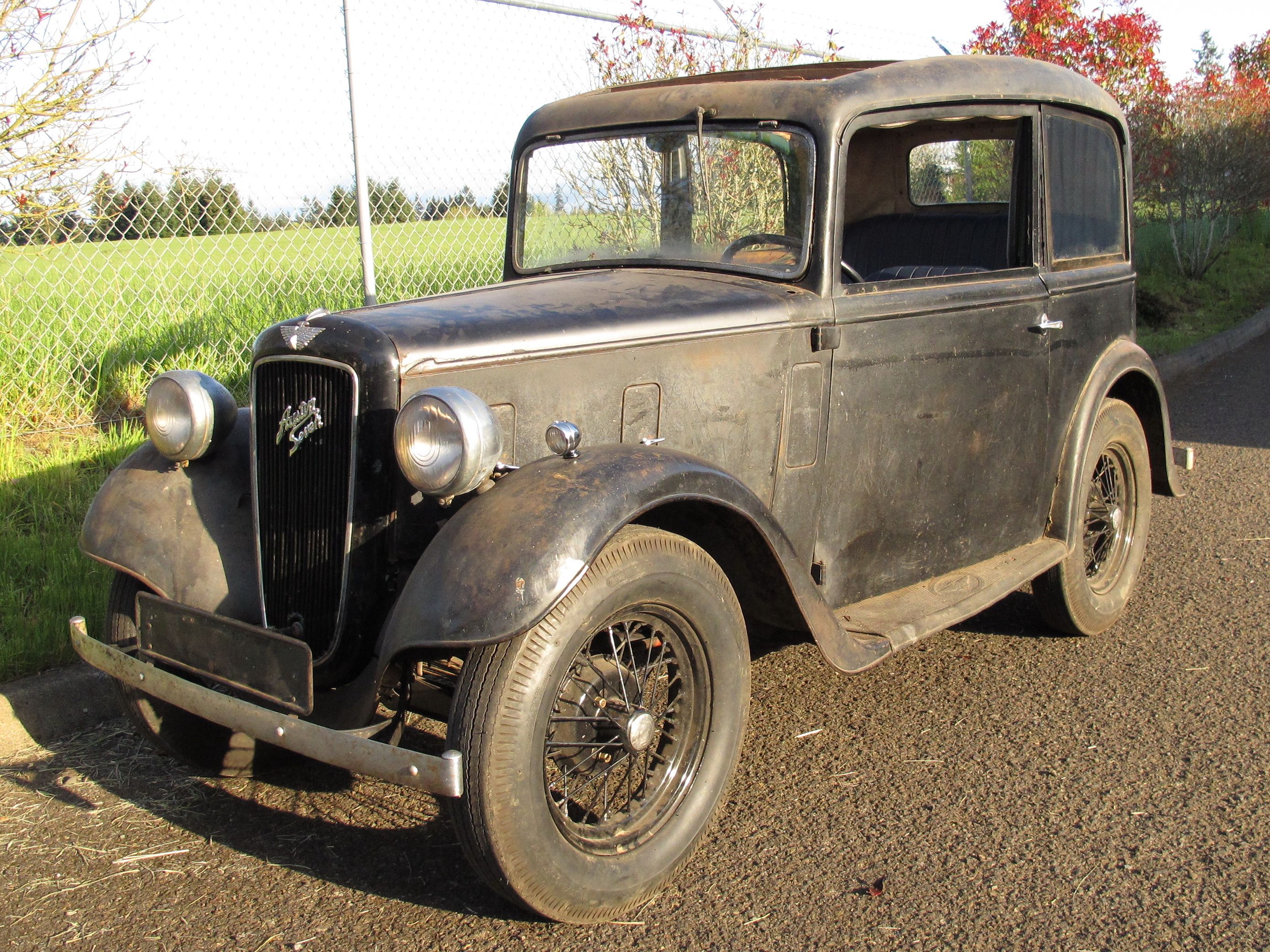 Bonhams Cars : 1936 Austin Seven Ruby – Left Drive Two-Door Saloon ...