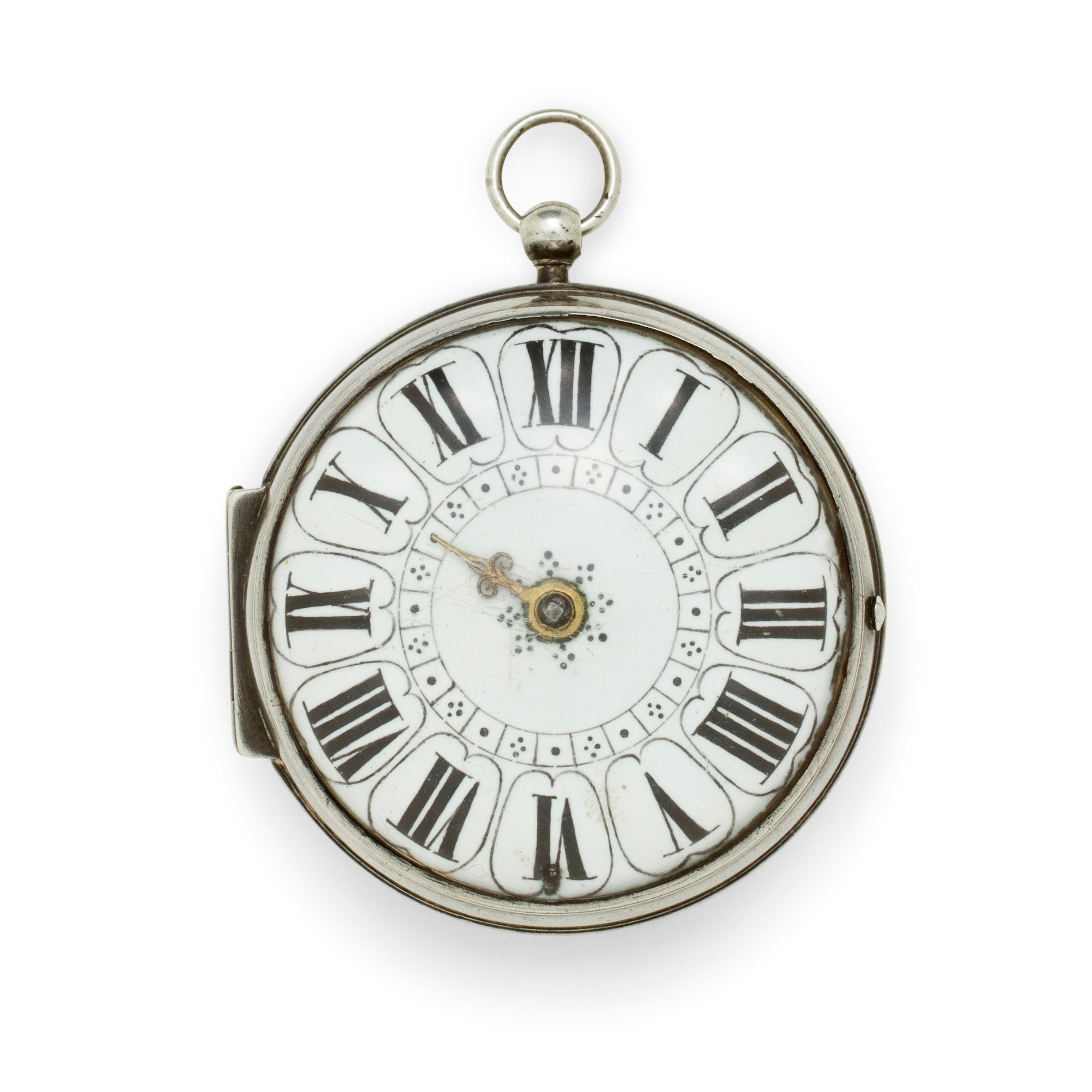 Bonhams : Gaudron à Paris. A silver verge oignonFirst quarter 18th century