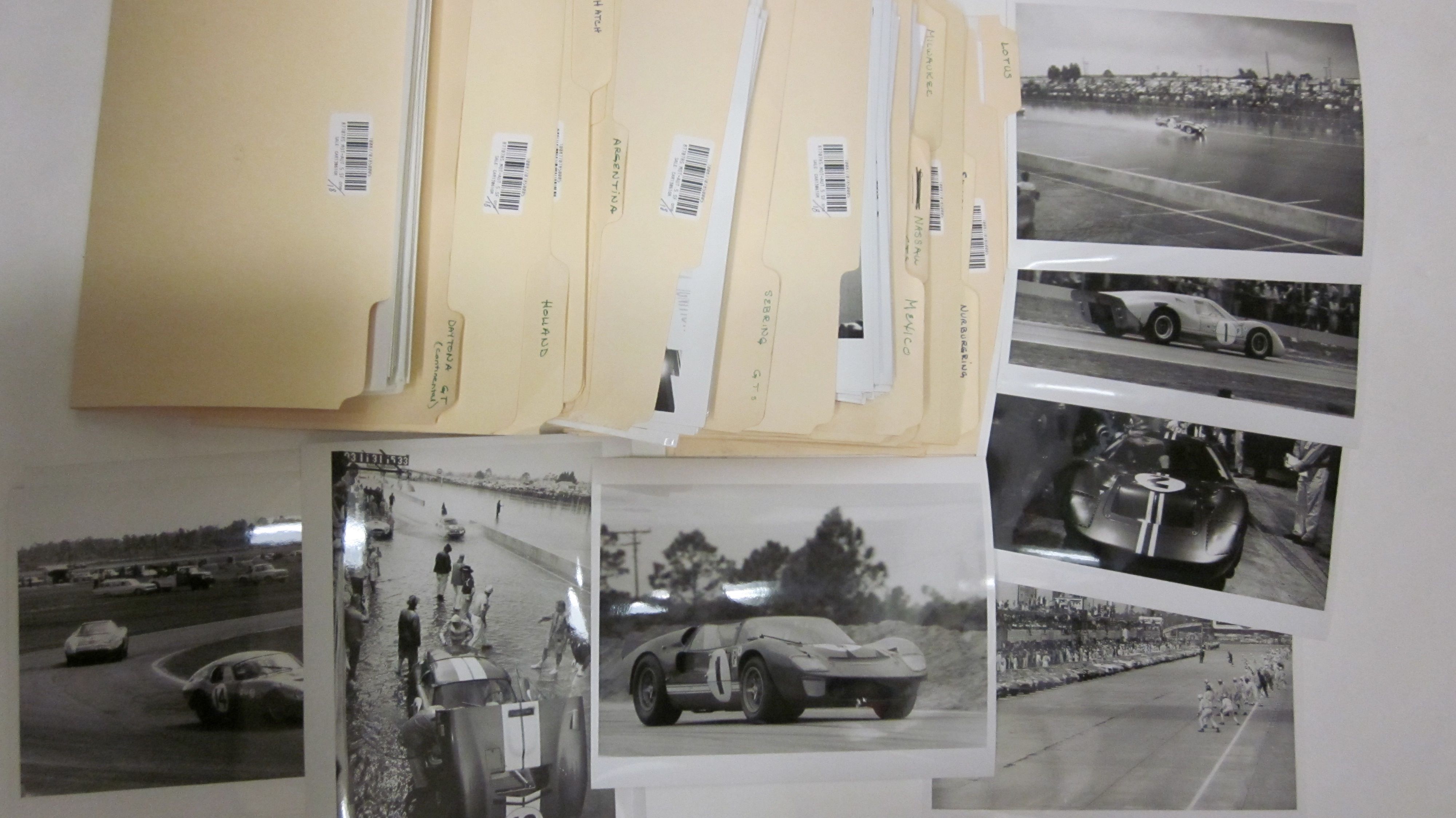 Bonhams Cars : A quantity of important 60s era race event photography,