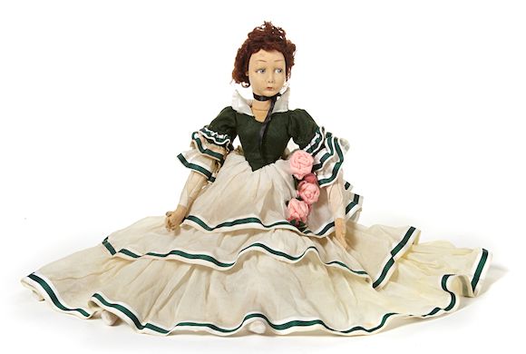 Bonhams : A Lenci long-limbed felt lady doll