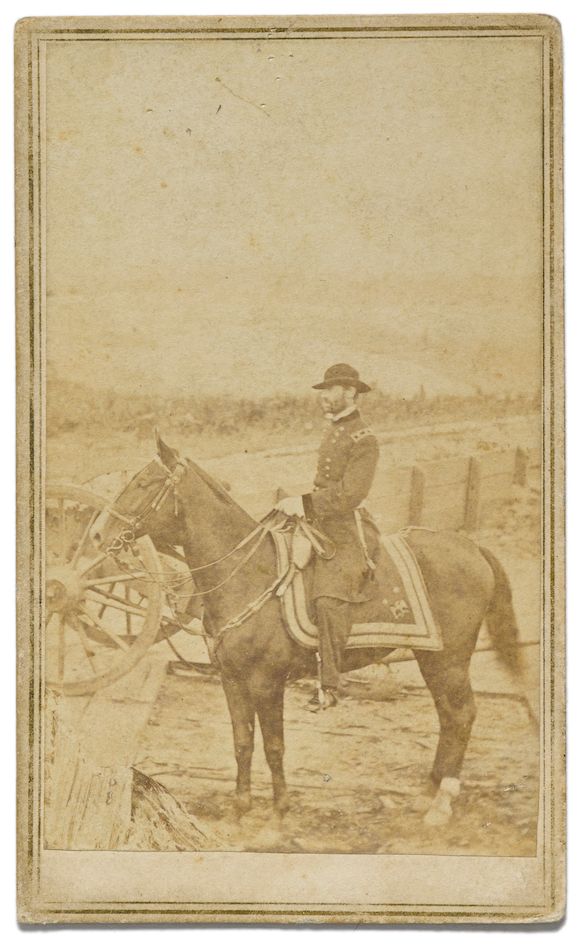 Bonhams : SHERMAN, WILLIAM TECUMSEH. 1820-1891. Photograph Signed (W.T ...