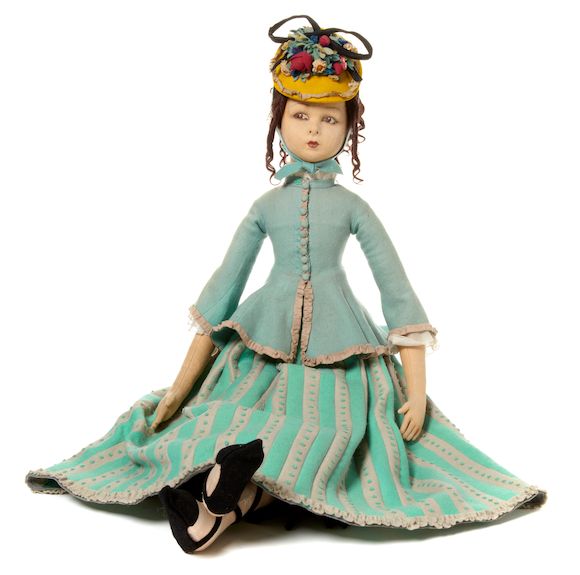 Bonhams : A Lenci long-limbed lady doll
