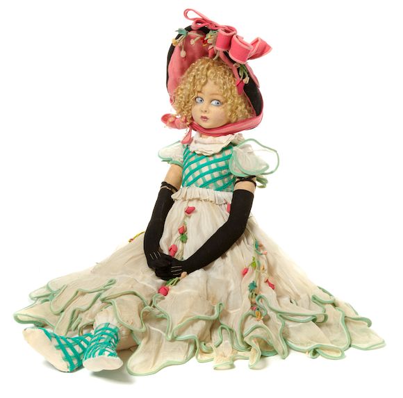 Bonhams : A Lenci long-limbed lady doll